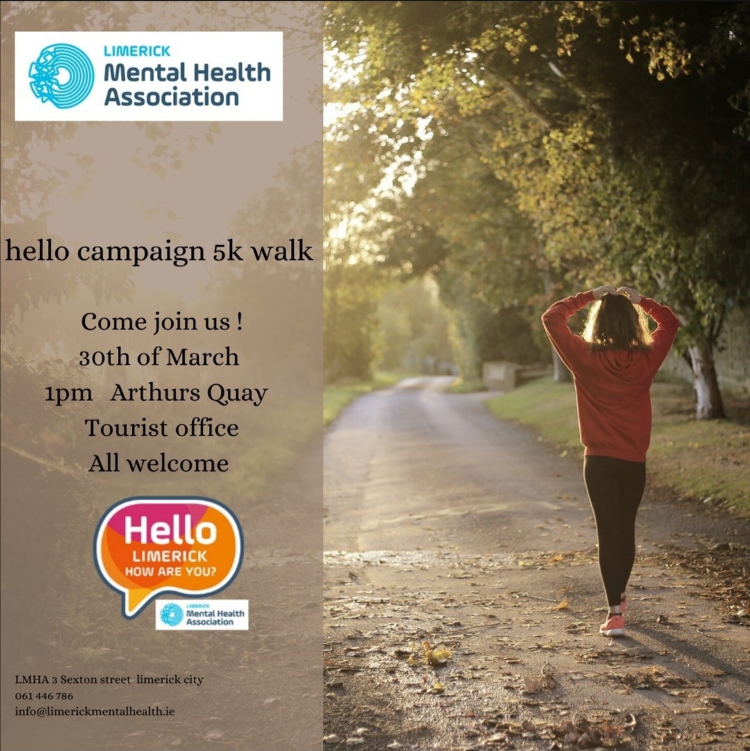 Join us for a 5k walk this March 30th as part of our annual "HELLO ...